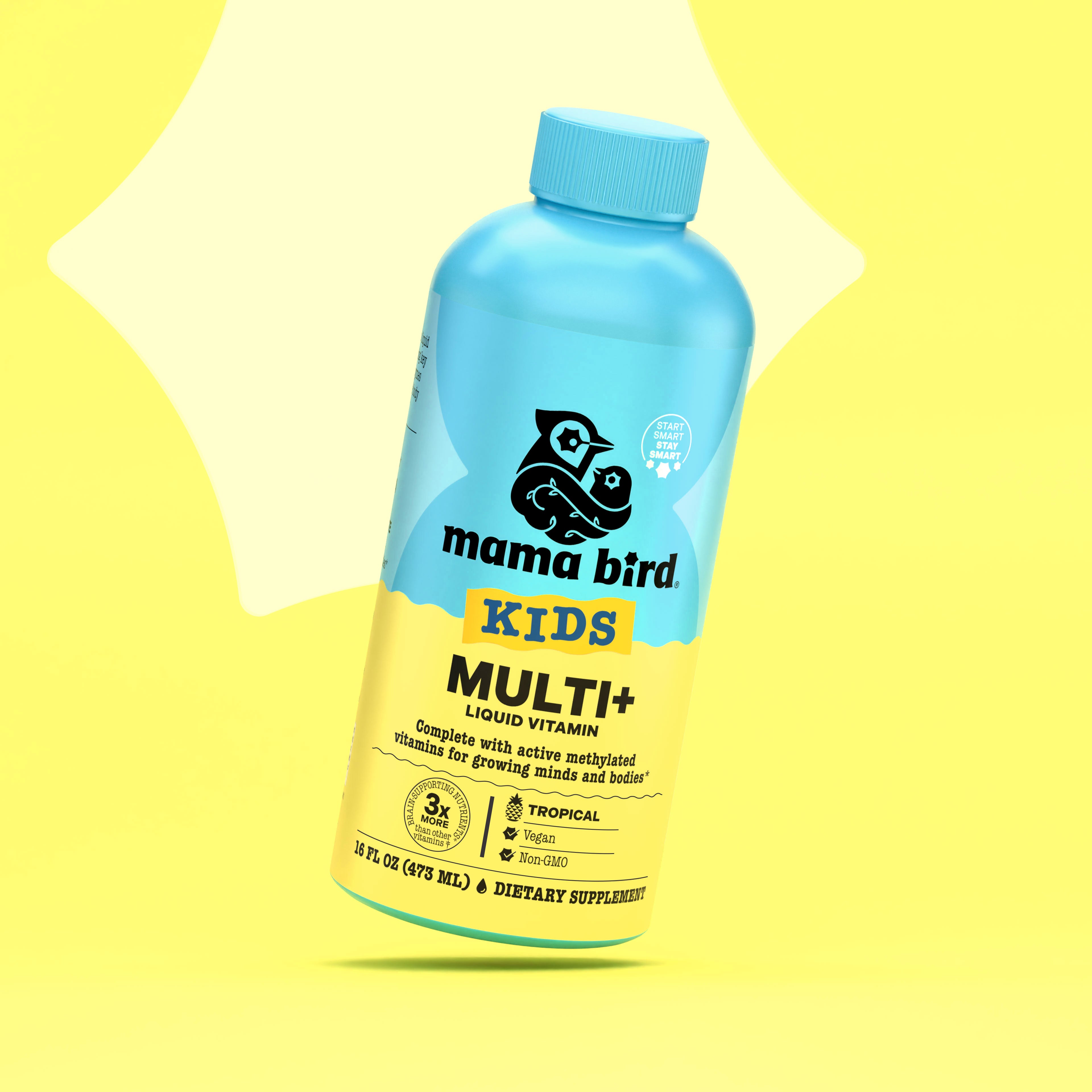 Kids Liquid Multivitamin – Tropical Flavor | Mama Bird